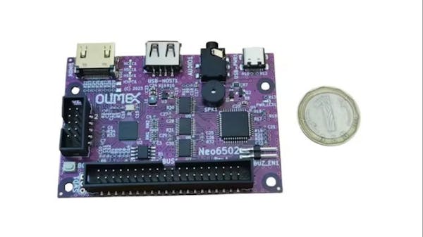 Olimex Puts "Developer Edition" Neo6502 Retro-Throwback SBCs Up for Sale - Hackster.io