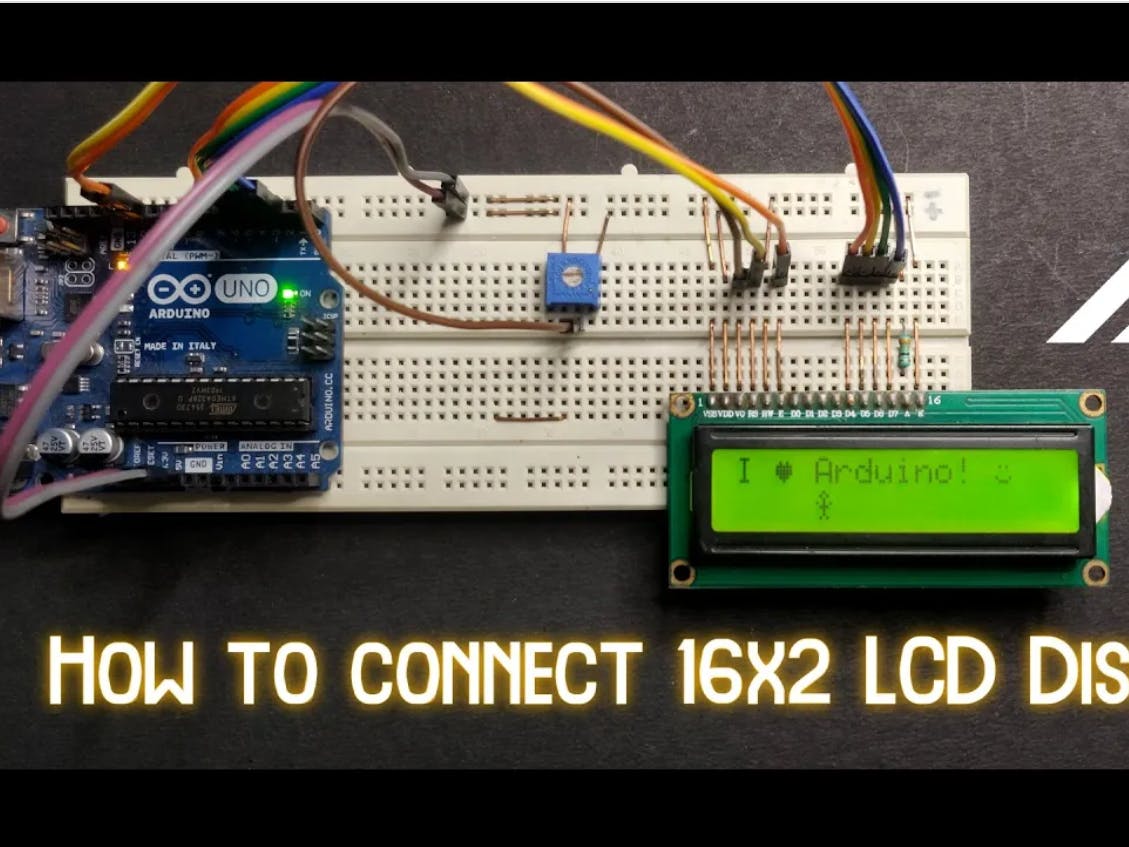 How to do connections of 16x2 LCD display - Hackster.io
