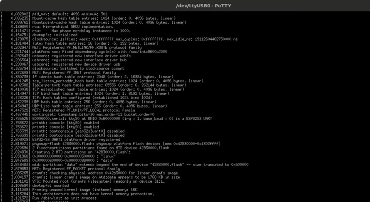 Running Linux On Esp32 Shop