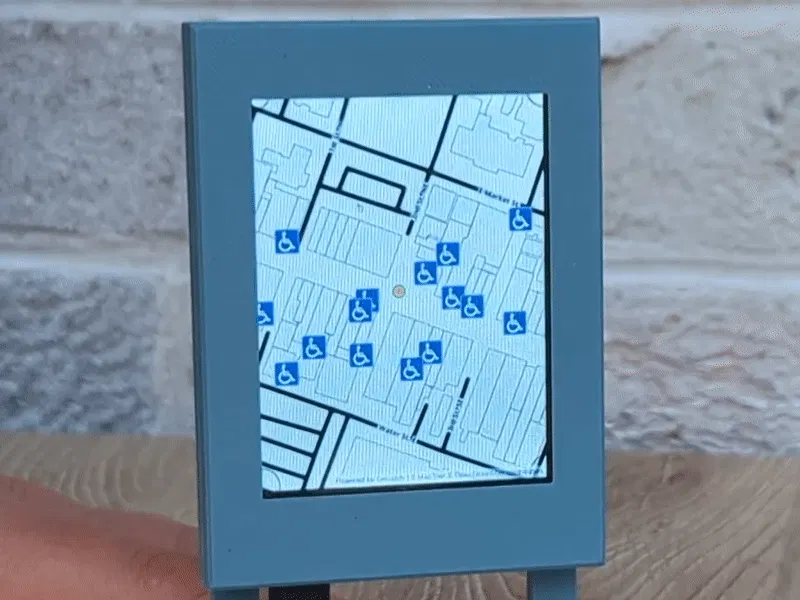 Interactive Display for Finding Wheelchair-Accessible Places - Hackster.io