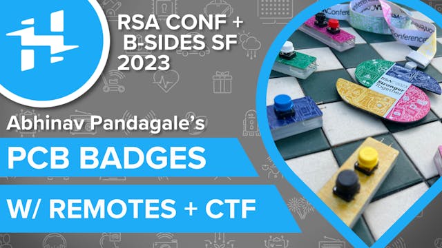 🎙 Abhinav Pandagale's Full-Color Interactive PCB Badges - Hackster.io