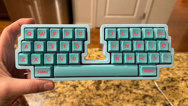 Joe Scotto's First Hand-Wired Keyboard of 2024 Is the Compact, Mirrored ...