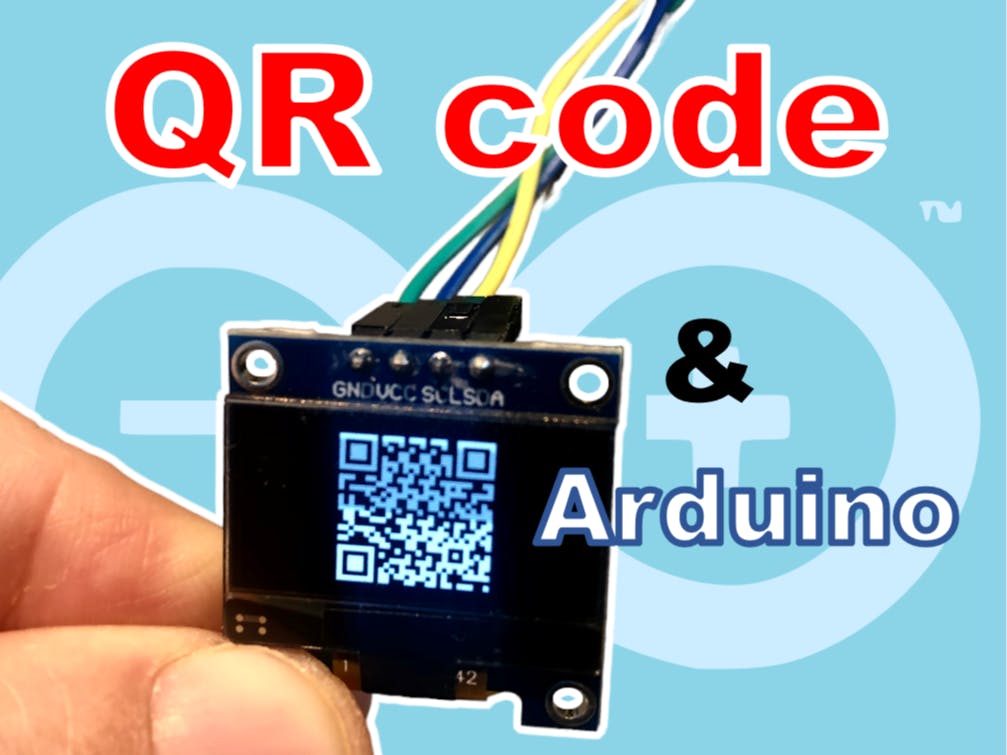 Generate QR codes with Arduino on OLED display - Hackster.io Generate QR codes with Arduino on OLED display - Hackster.io