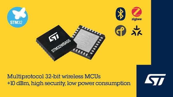 STMicro Goes Concurrent with Multi-Protocol BLE, Zigbee, Thread, and Matter STM32WBA55, -54 ...