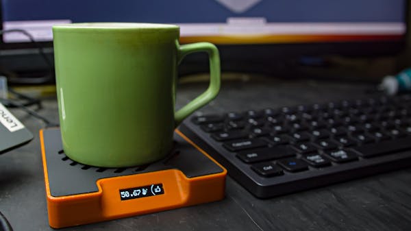 DIY Smart Coaster Tells You When Coffee Is Safe to Drink - Hackster.io