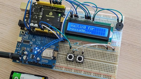 João Santos' Two-Microcontroller Project Brings Back the Pager with a Web-Connected Twist ...
