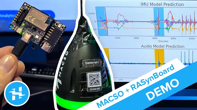 🔎 MACSO Sensor Fusion Demos with Avnet RASynBoard at EVS'24 - Hackster.io