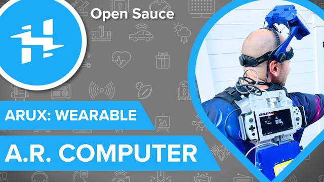 🛠️ ARUX: AR + Gestural Backpack Computer // Open Sauce - Hackster.io