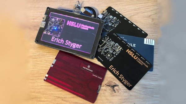 Erich Styger's Raspberry Pi RP2040-Powered Business Card Is a Real ...