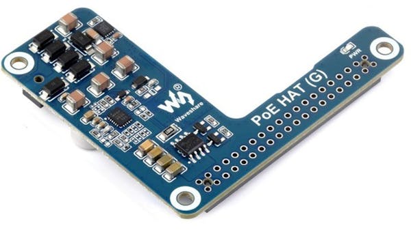 Waveshare Shrinks Its Raspberry Pi 5 Power-over-Ethernet HAT, Boasts Official Case Compatibility ...