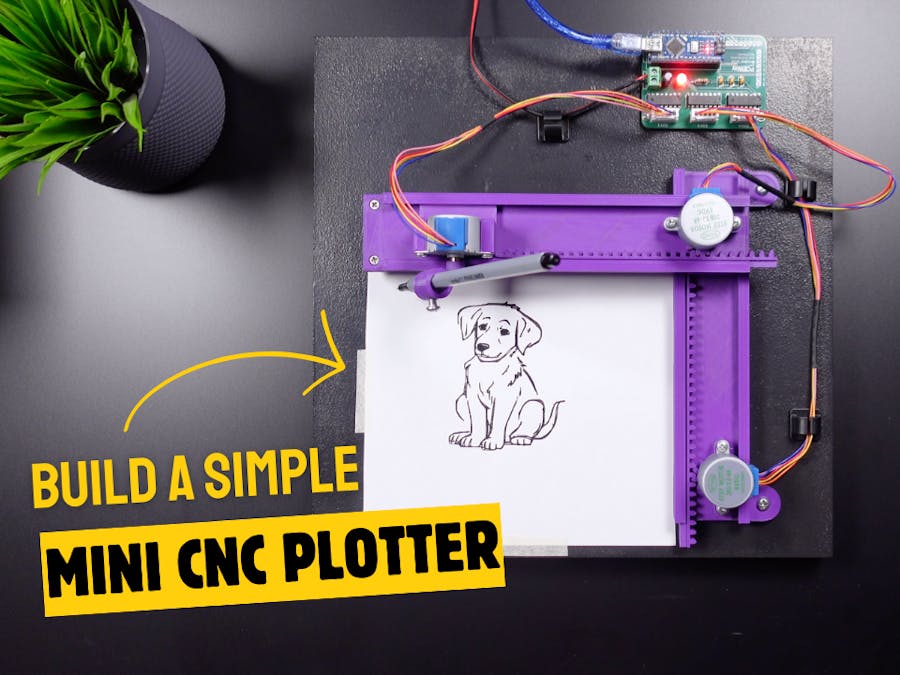 Arduino Mini CNC Plotter - Hackster.io Arduino Mini CNC Plotter - Hackster.io