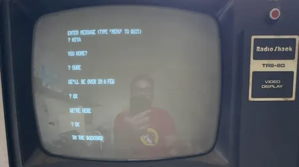 Josh Sucher Surprises His Dad with a Restored TRS-80 — Delivering LLM ...