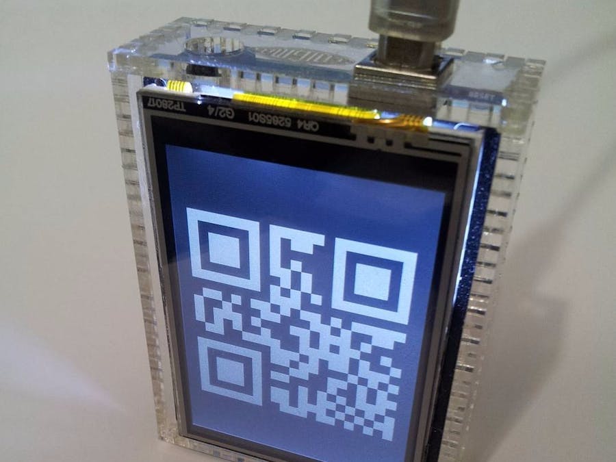 Enigma QR Clock Hackster io Enigma QR Clock Hackster io