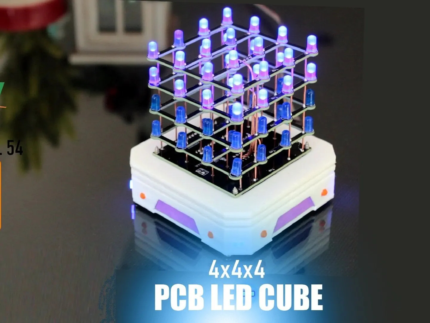 4x4x4 PCB LED CUBE - Hackster.io