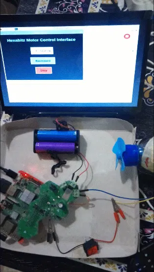Power Up: DC Motor Control with Raspberry Pi & H18R1X - Hackster.io