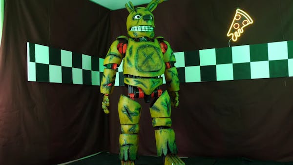 A Life-Size FNaF Springtrap Animatronic That Actually Walks - Hackster.io