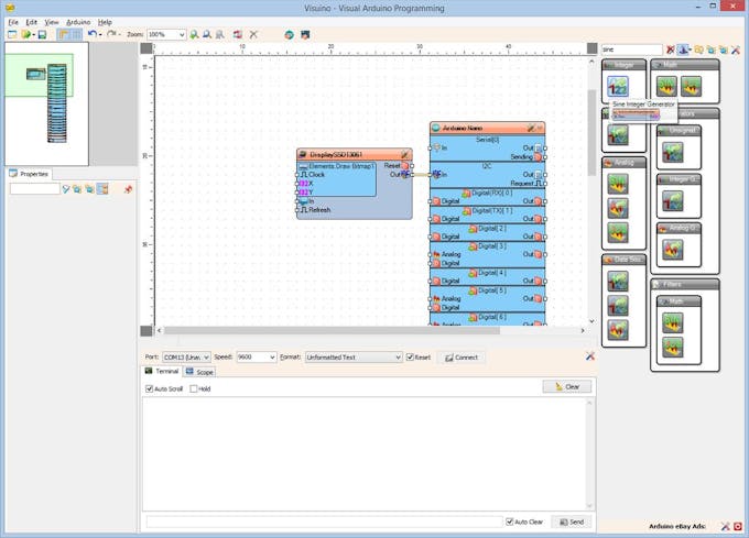 Bitmap Animation In I2c Oled Display With Visuino Arduino Project Hub 6444