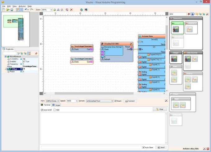 Bitmap Animation In I2c Oled Display With Visuino Arduino Project Hub
