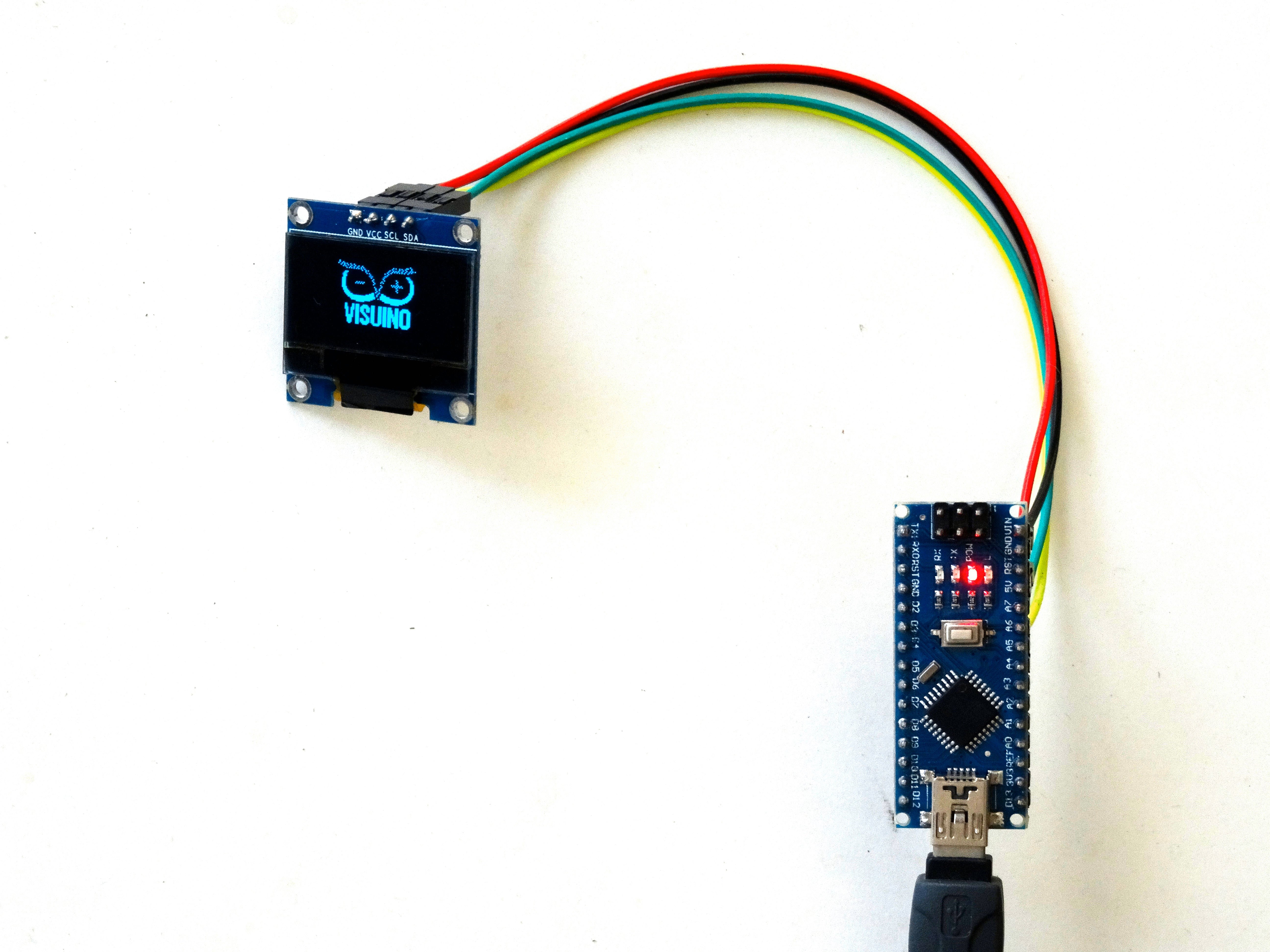 Bitmap animation in I2C OLED Display with Visuino - Hackster.io