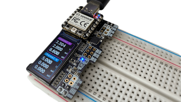 XIAO RP2040 Breadboard Power Supply with Monitor - Hackster.io