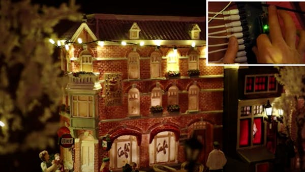 Christmas Village with Arduino Lighting - Hackster.io