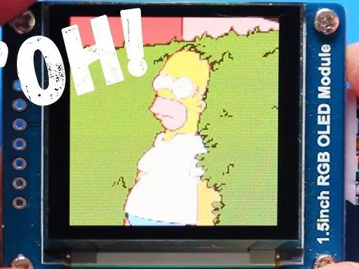 Mini GIF player Rpi Pico ST7735 - Hackster.io