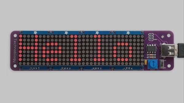 Scrolling Character Matrix PCB - Hackster.io
