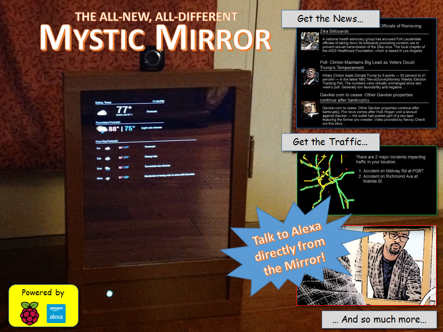 Mystic Mirror - Hackster.io