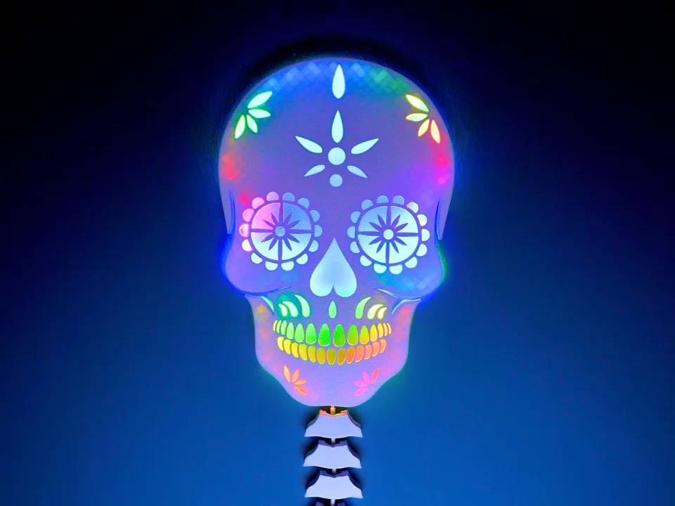 Decorative Skull LED Lighting (WLED - ESP8266 - WS2812) - Hackster.io