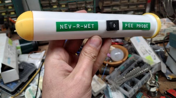 Emily Velasco's Nev-R-Wet Pee Probe Screams When It Finds a Wet Metro Seat — Just Like You ...