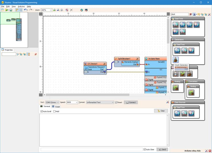 I2C Communication Between Two Arduino Boards with Visuino - Hackster.io