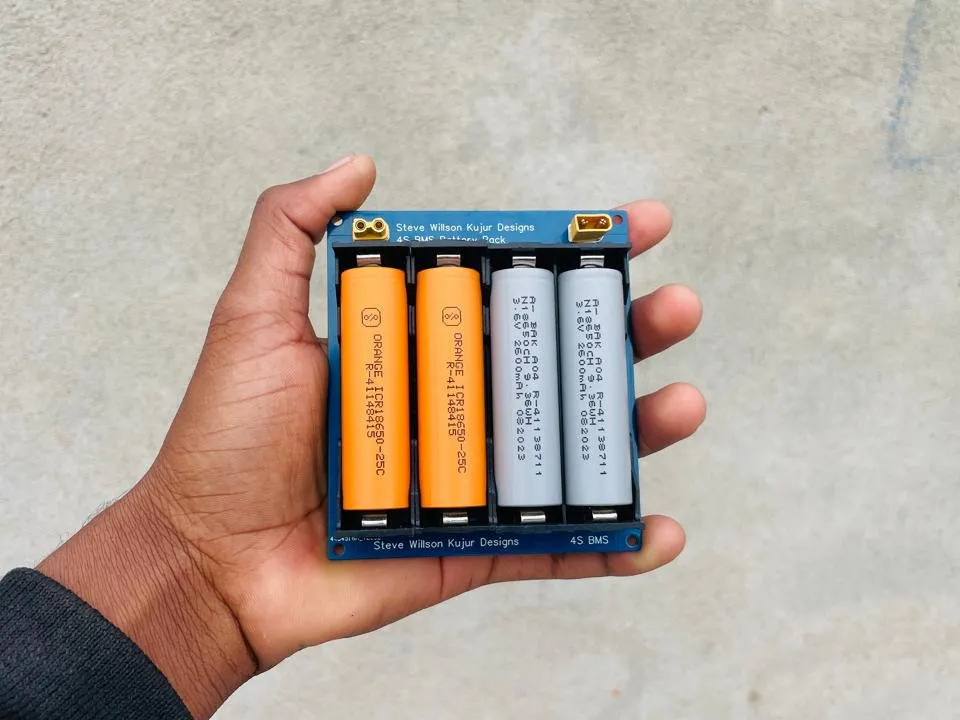 Build Your Own DIY 4s battery pack - Hackster.io