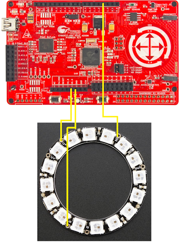 CapSense Gesture Recognition Using PSoC and WS2812 - Hackster.io