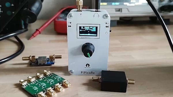 Jon Dawson's Pi Pico Rx Is a Compact Raspberry Pi Pico SDR Inspired by Crystal Radio Kits ...