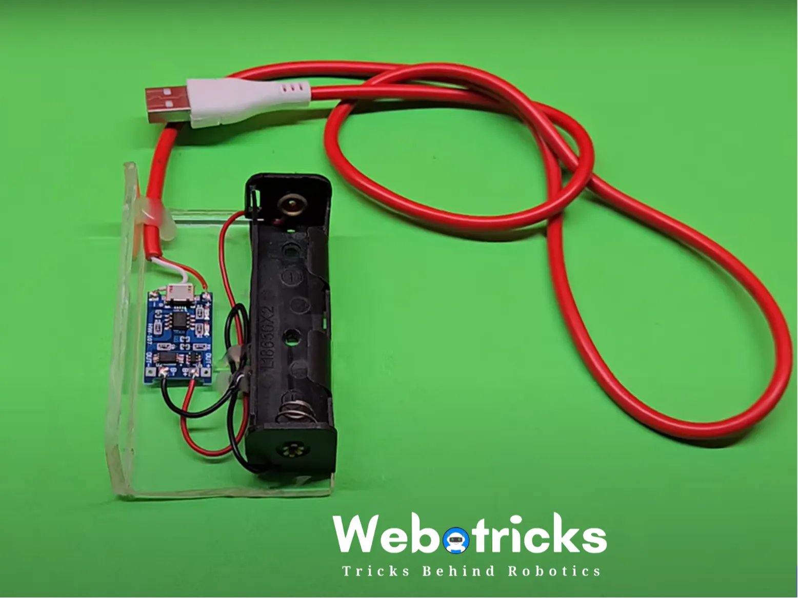 How to Make a DIY Lithium Battery Charger Using a USB Cable - Hackster.io
