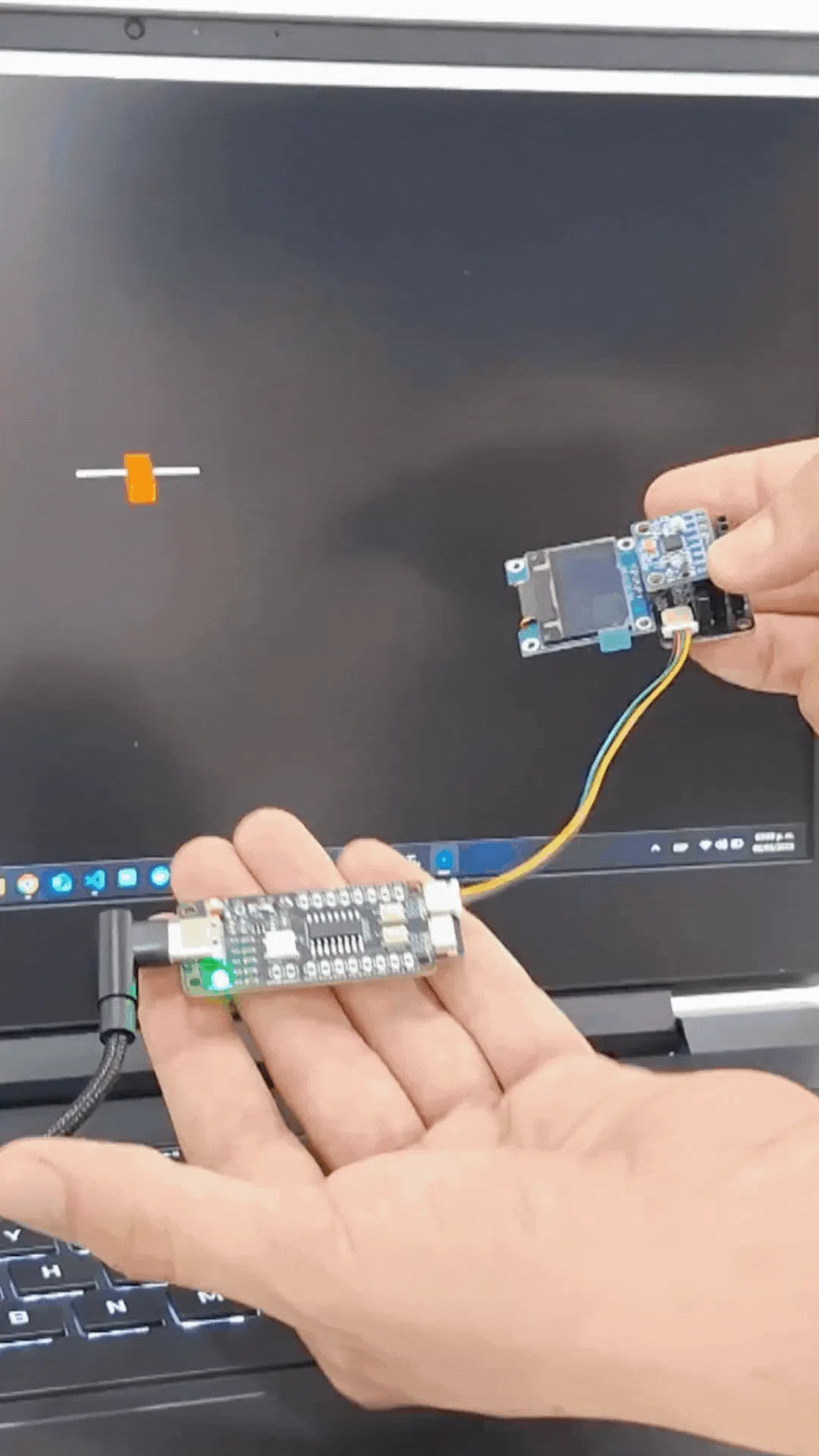 MPU6050 Module I2C Example with CH552 + WebSerial - Hackster.io