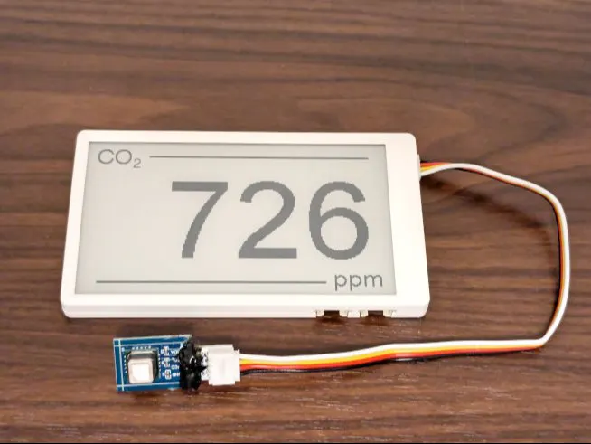 Ultra-Low-Power CO₂ Monitor with M5Paper and E-Paper Display - Hackster.io