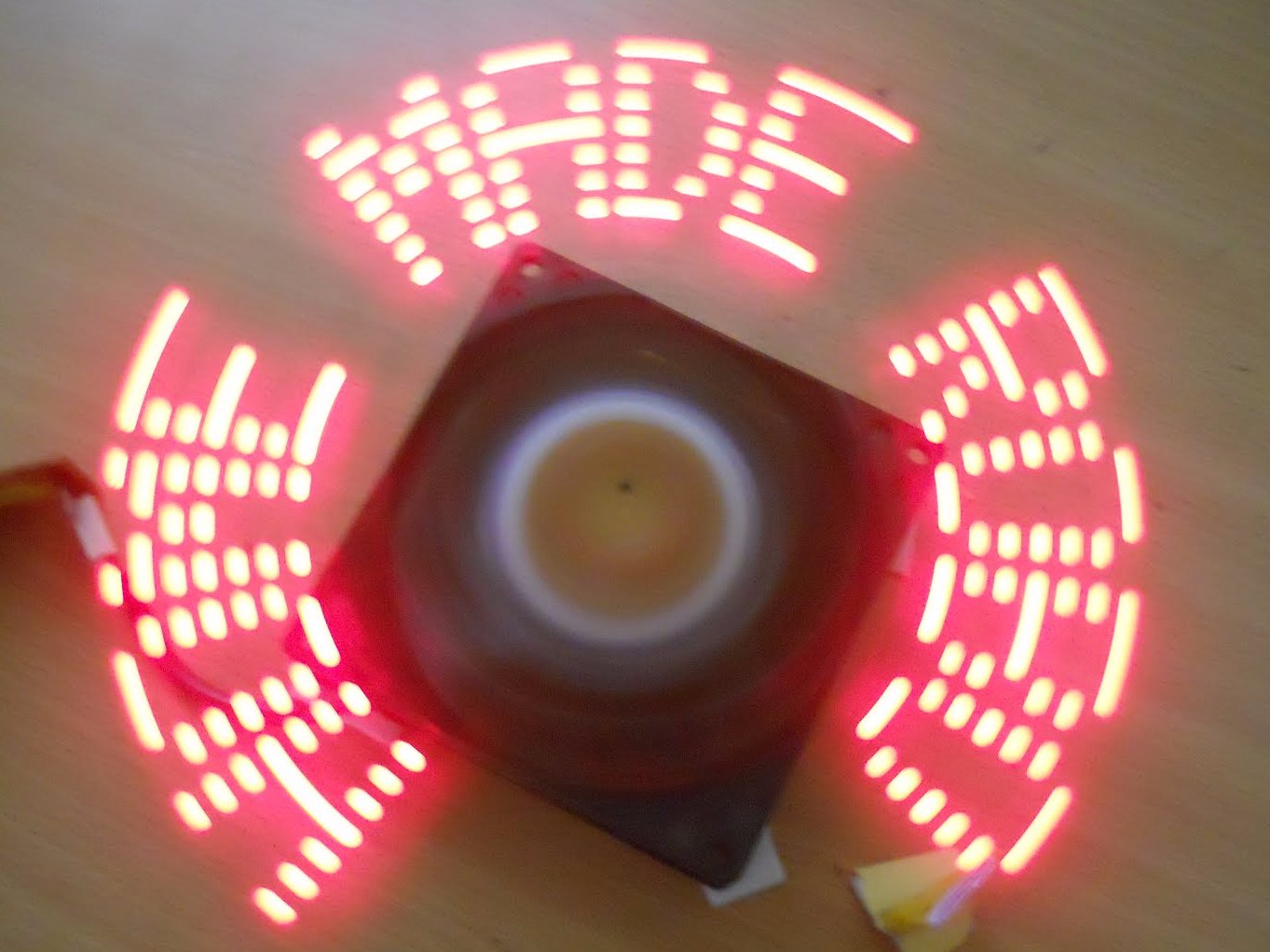 LED Propeller (Rotating) Display - Hackster.io