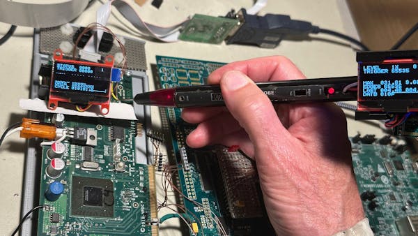 HP545A Logic Probe Upgraded with FPGA Power - Hackster.io