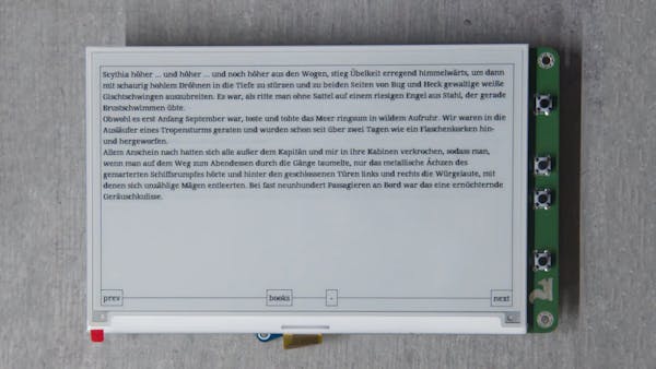 Anna-Lena Marx's ZEReader Is an Open-Hardware, Open Book-Inspired, Raspberry Pi Pico 2 E-Reader ...