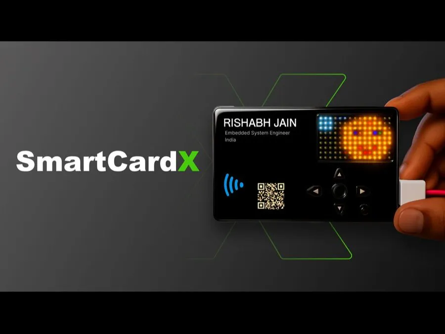 SmartCardX - An Interactive Business card - Hackster.io