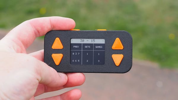 Stop Tennis Feuds with This Pocket Scoreboard - Hackster.io