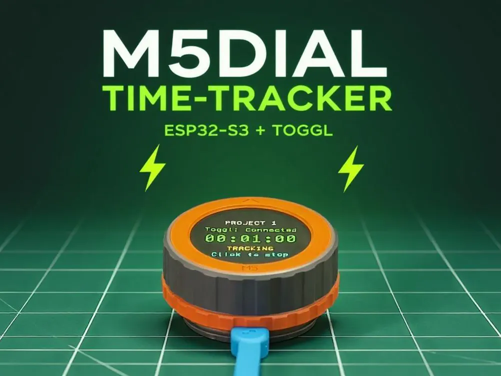 M5Dial Toggl Time Tracker - Hackster.io