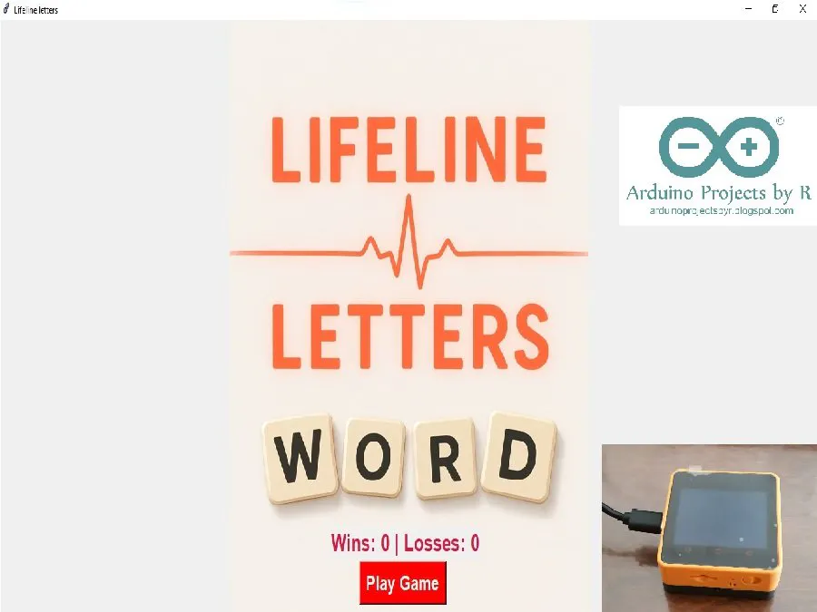 Lifeline Letters - Friendly Hangman Game with M5Stack Core2 - Hackster.io