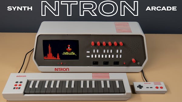 NTRON Raspberry Pi Arcade and Synth - Hackster.io