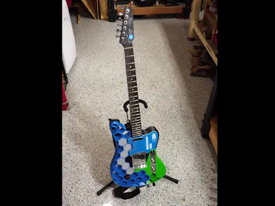 3D-Printed Guitar [Prusacaster ==> Hackstercaster] - Hackster.io