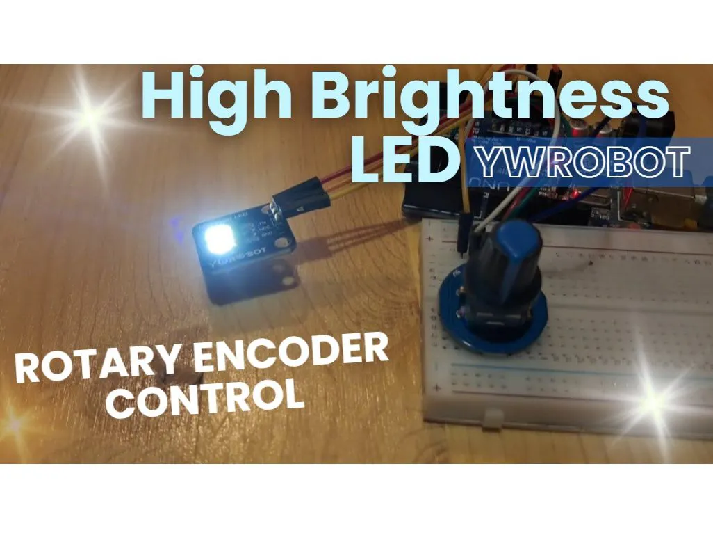 YwRobot High Brightness LED Control With Rotary Encoder - Hackster.io