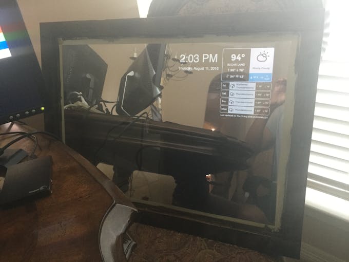 Smart Mirror - Hackster.io