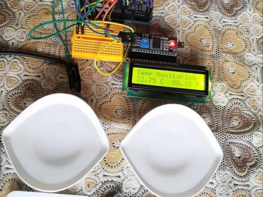 Temperature Monitoring System With DS18B20 And Arduino - Hackster.io