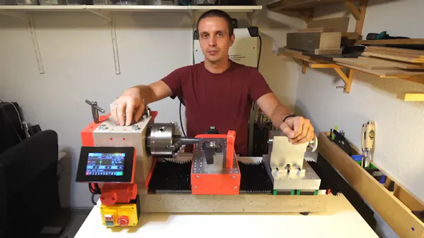 Build Your Own Concrete CNC Lathe with 3D-Printed Forms - Hackster.io